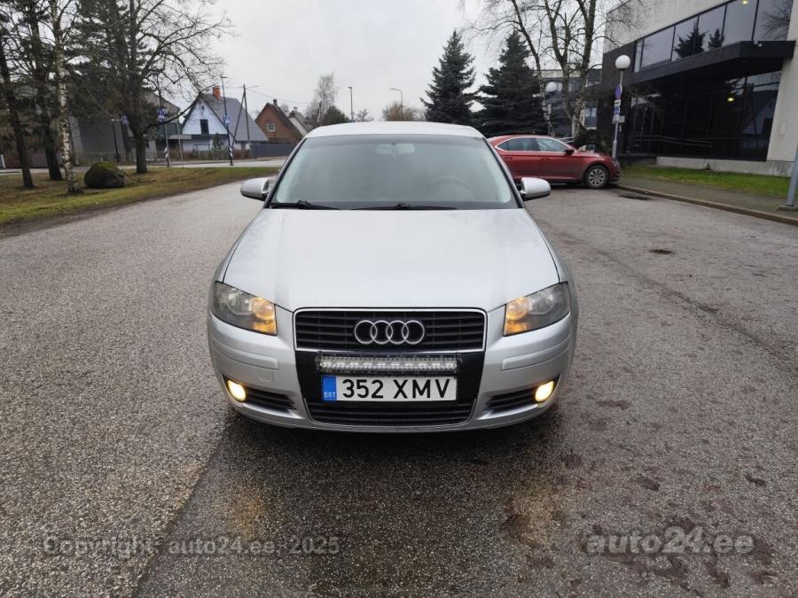 Grey Audi A3 2004 in Tartu, with an engine capacity of 1.90 L and mileage of 320 thousand km for 2300 €, photo 8 on AUTOMOTO.COM.LV