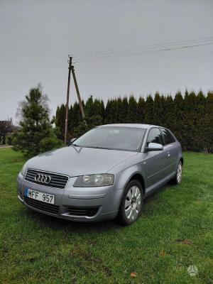 Pelēks Audi A3 2004 Klaipėda, ar dzinēja tilpumu 2.00 L un nobraukumu 295 tūkst. km par 2000 €, foto  vietnē AUTOMOTO.COM.LV