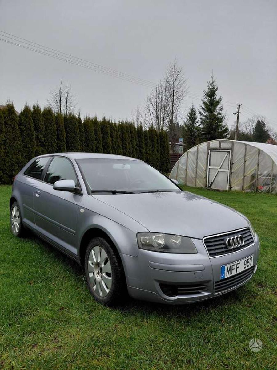 Pelēks Audi A3 2004 Klaipėda, ar dzinēja tilpumu 2.00 L un nobraukumu 295 tūkst. km par 2000 €, foto 2 vietnē AUTOMOTO.COM.LV