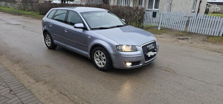 Pelēks Audi A3 2004 Kauņa, ar dzinēja tilpumu 2.00 L un nobraukumu 334 tūkst. km par 1450 €, foto 3 vietnē AUTOMOTO.COM.LV