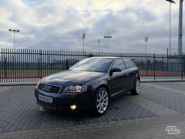 Grey Audi A3 2004 in Jonava, with an engine capacity of 2.00 L and mileage of 293 thousand km for 1799 €, photo 1 on AUTOMOTO.COM.LV