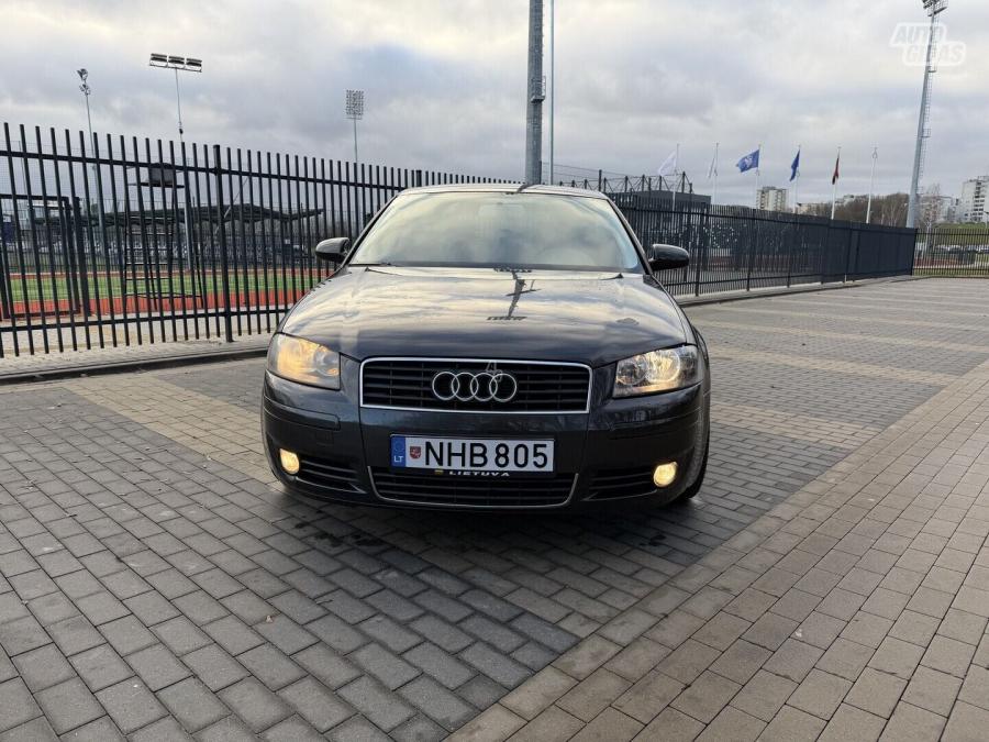 Pelēks Audi A3 2004 Jonava, ar dzinēja tilpumu 2.00 L un nobraukumu 293 tūkst. km par 1799 €, foto 2 vietnē AUTOMOTO.COM.LV