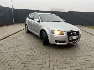 Pelēks Audi A3 2004 Marijampole, ar dzinēja tilpumu 1.97 L un nobraukumu 297 tūkst. km par 1900 €, foto  vietnē AUTOMOTO.COM.LV