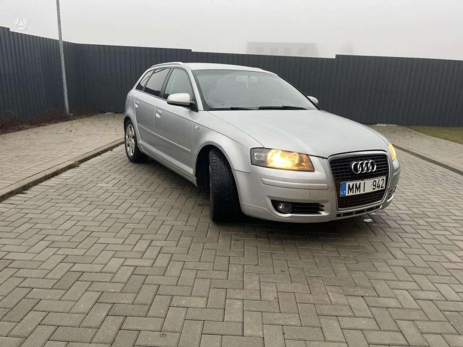 Grey Audi A3 2004 in Marijampole, with an engine capacity of 1.97 L and mileage of 297 thousand km for 1900 €, photo 1 on AUTOMOTO.COM.LV