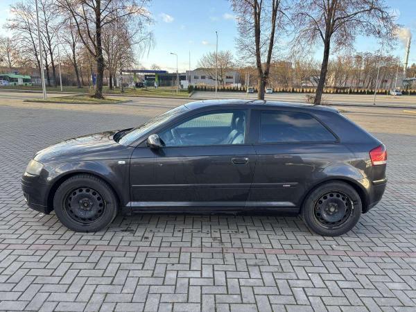 Grey Audi A3 2004 in Kaunas, with an engine capacity of 1.90 L and mileage of 304 thousand km for 2200 €, photo 3 on AUTOMOTO.COM.LV