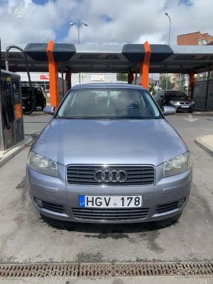 Pelēks Audi A3 2004 Klaipėda, ar dzinēja tilpumu 1.60 L un nobraukumu 189 tūkst. km par 1300 €, foto 9 vietnē AUTOMOTO.COM.LV