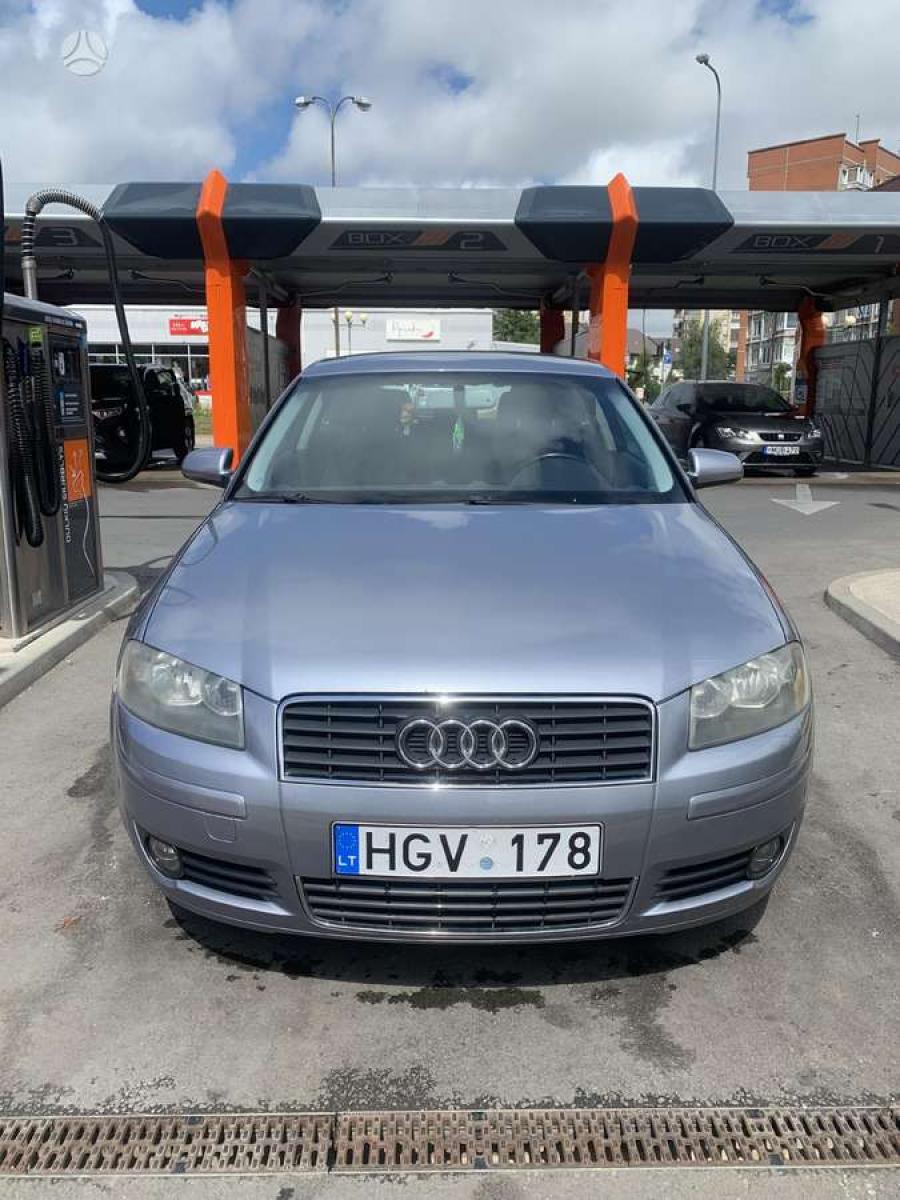 Pelēks Audi A3 2004 Klaipėda, ar dzinēja tilpumu 1.60 L un nobraukumu 189 tūkst. km par 1300 €, foto 9 vietnē AUTOMOTO.COM.LV