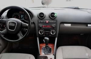 Pelēks Audi A3 2004 Viļņa, ar dzinēja tilpumu 1.97 L un nobraukumu 255 tūkst. km par 2600 €, foto 5 vietnē AUTOMOTO.COM.LV