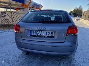 Pelēks Audi A3 2004 Viļņa, ar dzinēja tilpumu 1.60 L un nobraukumu 189 tūkst. km par 1750 €, foto 2 vietnē AUTOMOTO.COM.LV