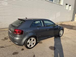 Grey Audi A3 2004 in Vilnius, with an engine capacity of 2.00 L and mileage of 380 thousand km for 1400 €, photo 5 on AUTOMOTO.COM.LV
