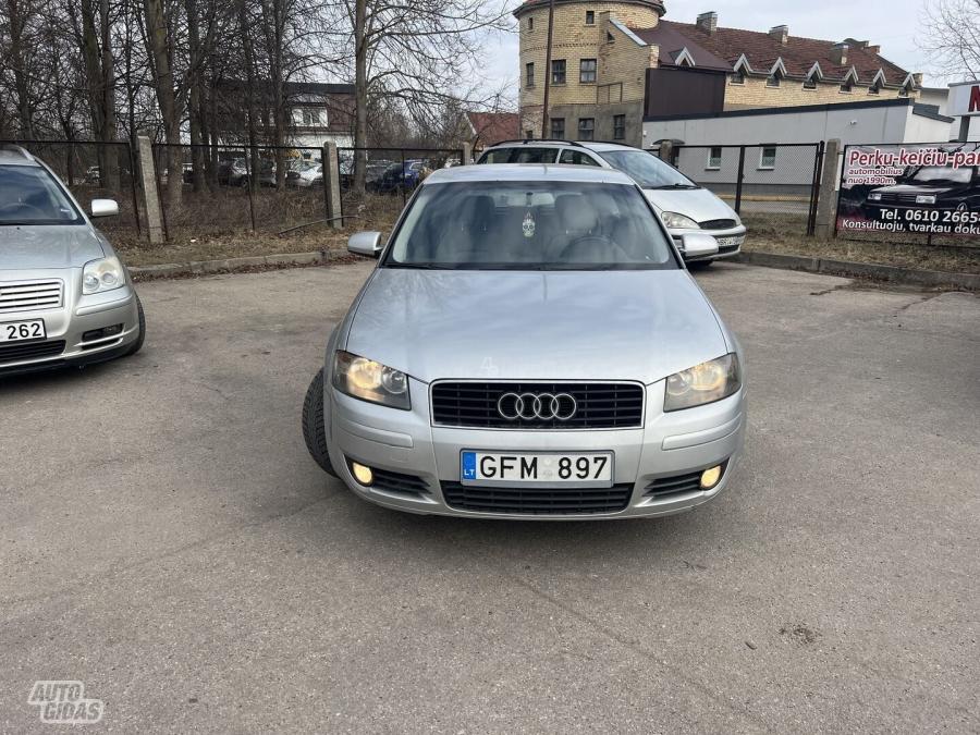 Pelēks Audi A3 2004 Šauļi, ar dzinēja tilpumu 1.90 L un nobraukumu 343 tūkst. km par 999 €, foto 3 vietnē AUTOMOTO.COM.LV