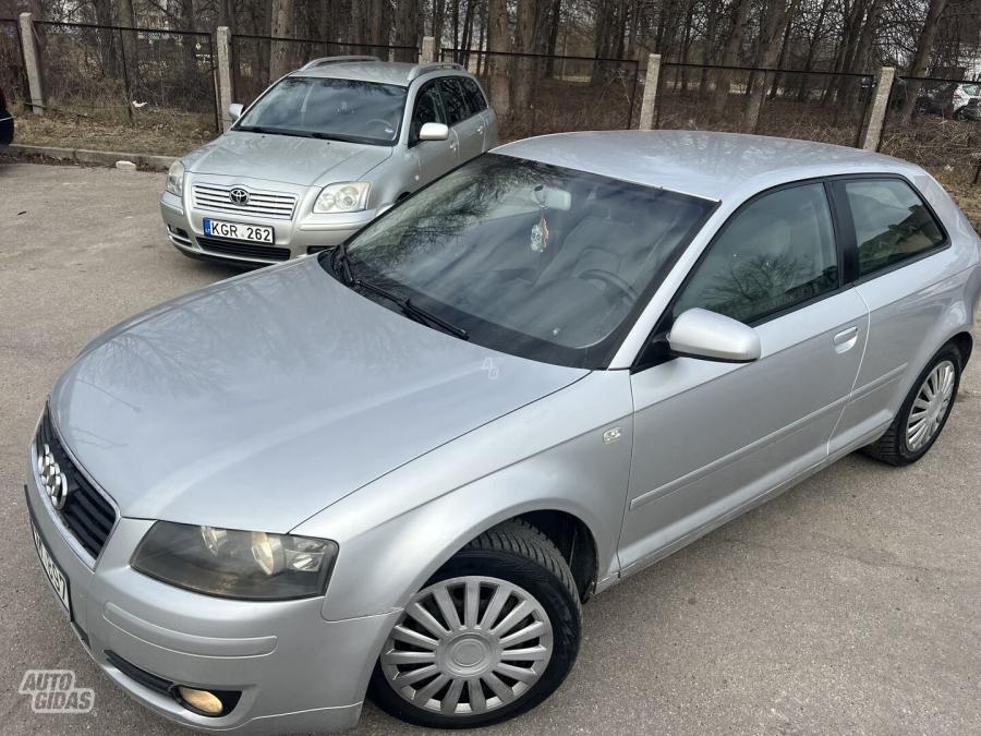 Pelēks Audi A3 2004 Šauļi, ar dzinēja tilpumu 1.90 L un nobraukumu 343 tūkst. km par 999 €, foto 12 vietnē AUTOMOTO.COM.LV
