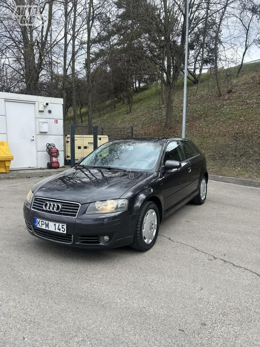 Pelēks Audi A3 2004 Kauņa, ar dzinēja tilpumu 1.60 L un nobraukumu 320 tūkst. km par 700 €, foto 1 vietnē AUTOMOTO.COM.LV