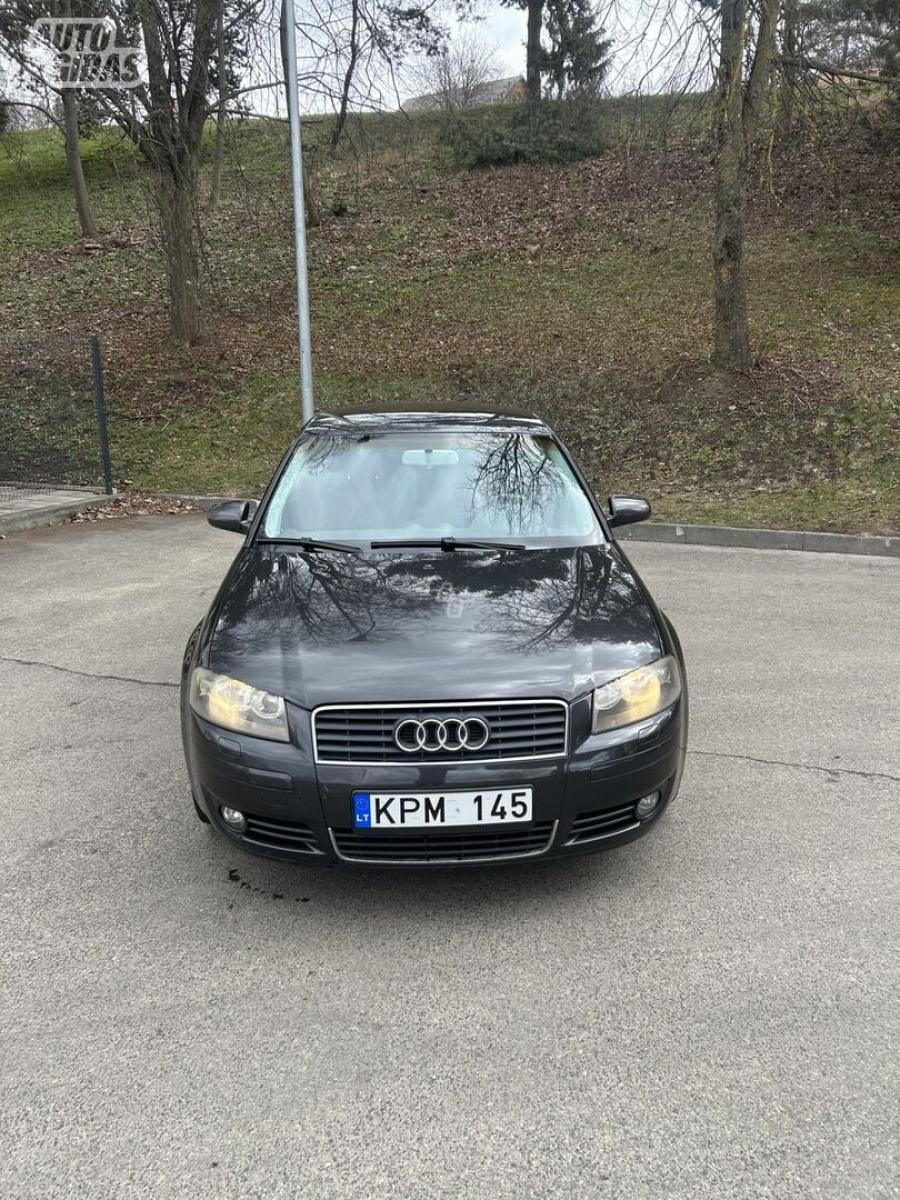 Pelēks Audi A3 2004 Kauņa, ar dzinēja tilpumu 1.60 L un nobraukumu 320 tūkst. km par 700 €, foto 3 vietnē AUTOMOTO.COM.LV
