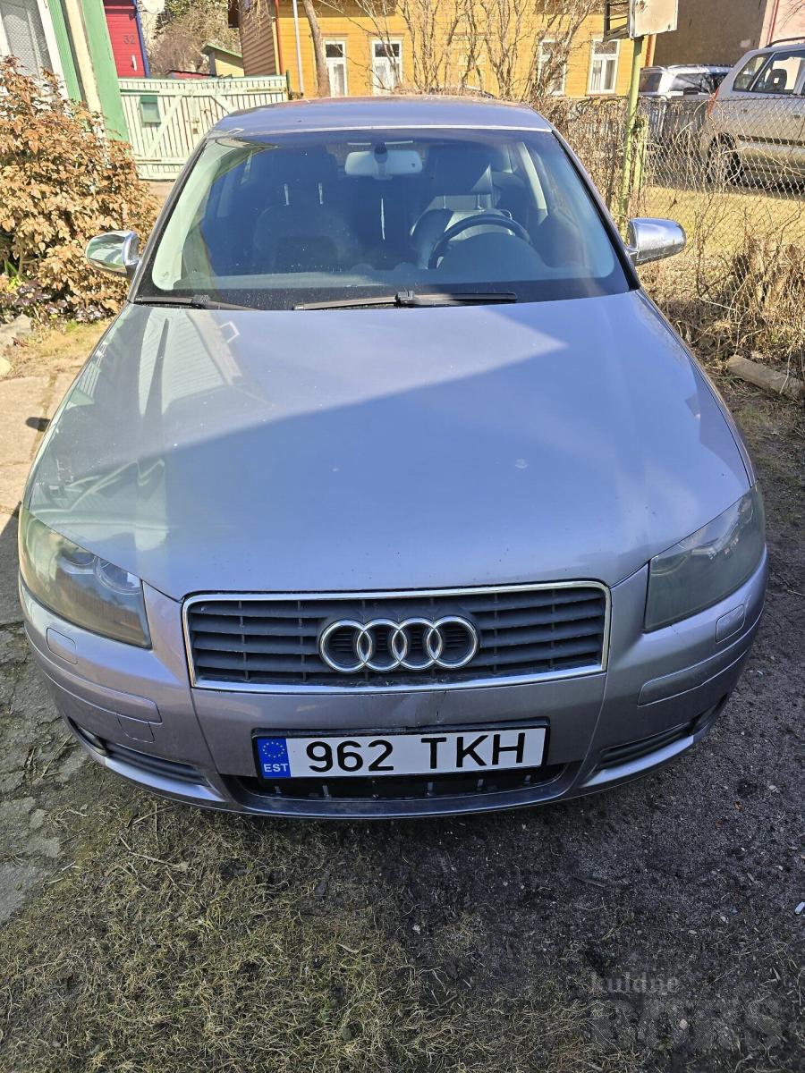Grey Audi A3 2004 in Parnu, with an engine capacity of 0.00 L and mileage of 0 thousand km for 1700 €, photo 1 on AUTOMOTO.COM.LV