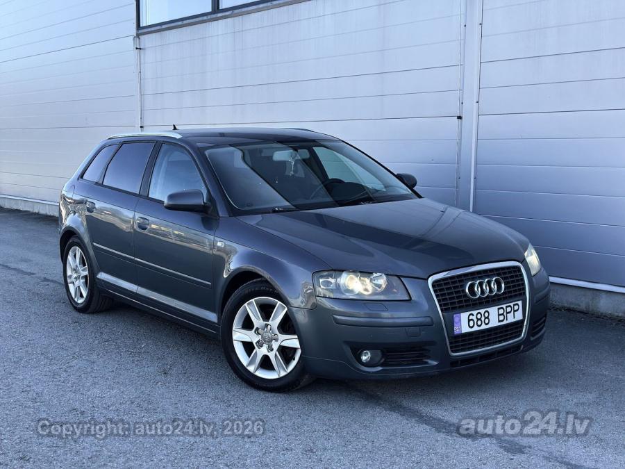 Grey Audi A3 2004 in Tallinn, with an engine capacity of 2.00 L and mileage of 350 thousand km for 2500 €, photo 1 on AUTOMOTO.COM.LV