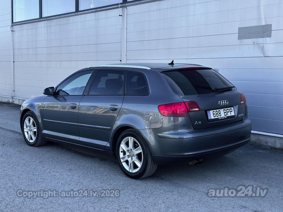 Grey Audi A3 2004 in Tallinn, with an engine capacity of 2.00 L and mileage of 350 thousand km for 2500 €, photo 9 on AUTOMOTO.COM.LV