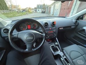 Pelēks Audi A3 2004 Panevēža, ar dzinēja tilpumu 1.90 L un nobraukumu 285 tūkst. km par 1990 €, foto 8 vietnē AUTOMOTO.COM.LV