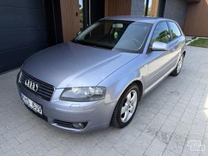 Pelēks Audi A3 2004 Viļņa, ar dzinēja tilpumu 2.00 L un nobraukumu 280 tūkst. km par 1800 €, foto 3 vietnē AUTOMOTO.COM.LV