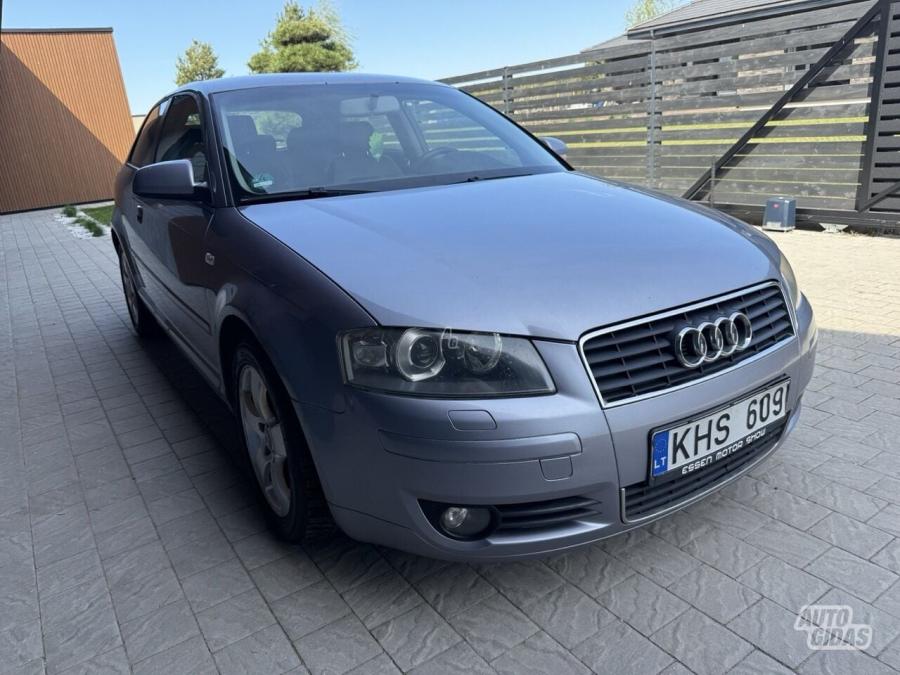 Pelēks Audi A3 2004 Viļņa, ar dzinēja tilpumu 2.00 L un nobraukumu 280 tūkst. km par 1800 €, foto 8 vietnē AUTOMOTO.COM.LV