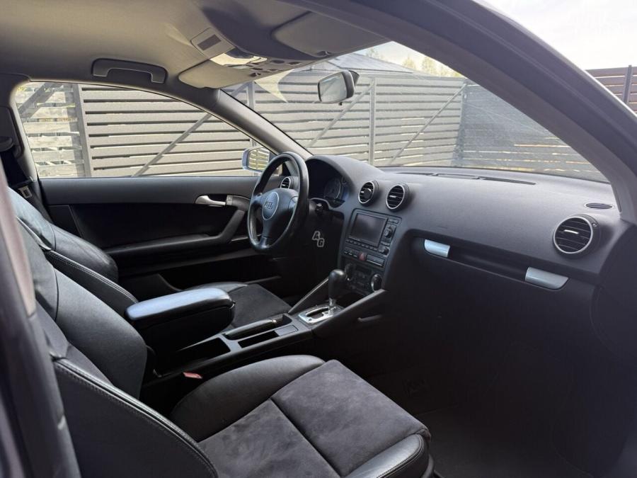 Pelēks Audi A3 2004 Viļņa, ar dzinēja tilpumu 2.00 L un nobraukumu 280 tūkst. km par 1800 €, foto 10 vietnē AUTOMOTO.COM.LV
