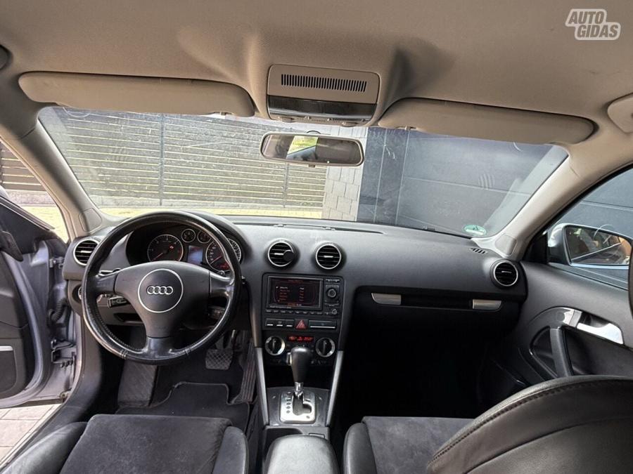 Pelēks Audi A3 2004 Viļņa, ar dzinēja tilpumu 2.00 L un nobraukumu 280 tūkst. km par 1800 €, foto 17 vietnē AUTOMOTO.COM.LV