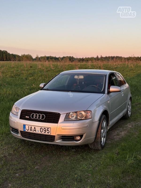 Pelēks Audi A3 2004 Viļņa, ar dzinēja tilpumu 2.00 L un nobraukumu 313 tūkst. km par 1270 €, foto 1 vietnē AUTOMOTO.COM.LV