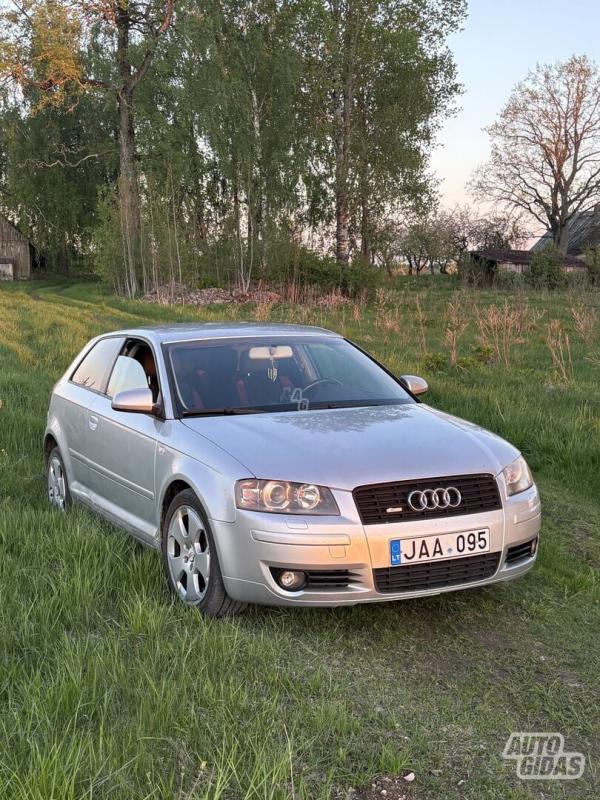 Pelēks Audi A3 2004 Viļņa, ar dzinēja tilpumu 2.00 L un nobraukumu 313 tūkst. km par 1270 €, foto 2 vietnē AUTOMOTO.COM.LV