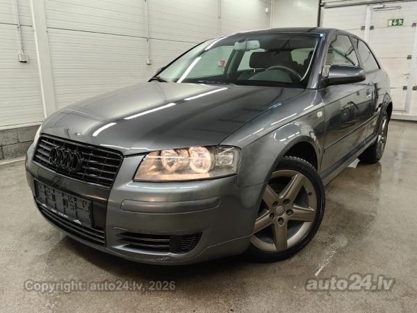 Grey Audi A3 2004 in Viljandi, with an engine capacity of 1.60 L and mileage of 139 thousand km for 4190 €, photo 1 on AUTOMOTO.COM.LV