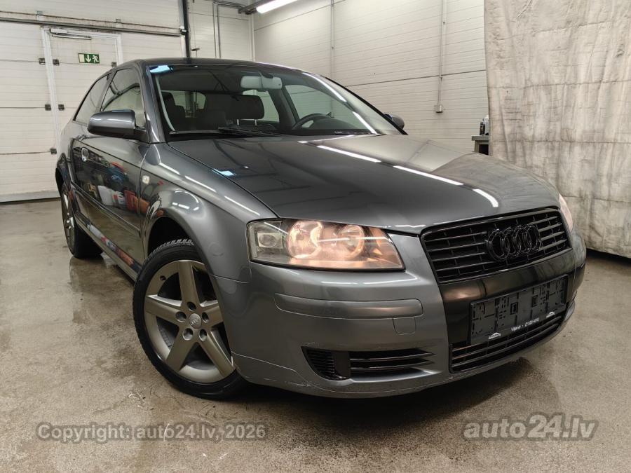 Grey Audi A3 2004 in Viljandi, with an engine capacity of 1.60 L and mileage of 139 thousand km for 4190 €, photo 4 on AUTOMOTO.COM.LV