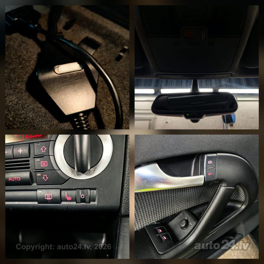 Grey Audi A3 2004 in Viljandi, with an engine capacity of 1.60 L and mileage of 139 thousand km for 4190 €, photo 13 on AUTOMOTO.COM.LV