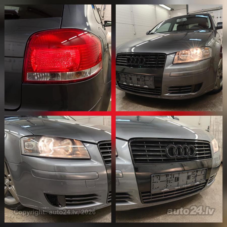 Grey Audi A3 2004 in Viljandi, with an engine capacity of 1.60 L and mileage of 139 thousand km for 4190 €, photo 14 on AUTOMOTO.COM.LV