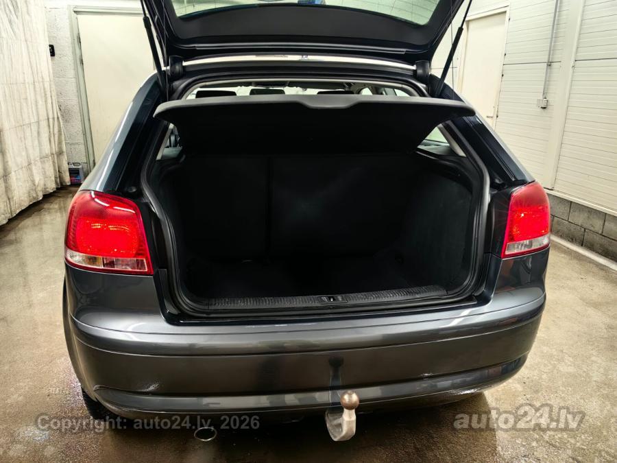 Grey Audi A3 2004 in Viljandi, with an engine capacity of 1.60 L and mileage of 139 thousand km for 4190 €, photo 17 on AUTOMOTO.COM.LV