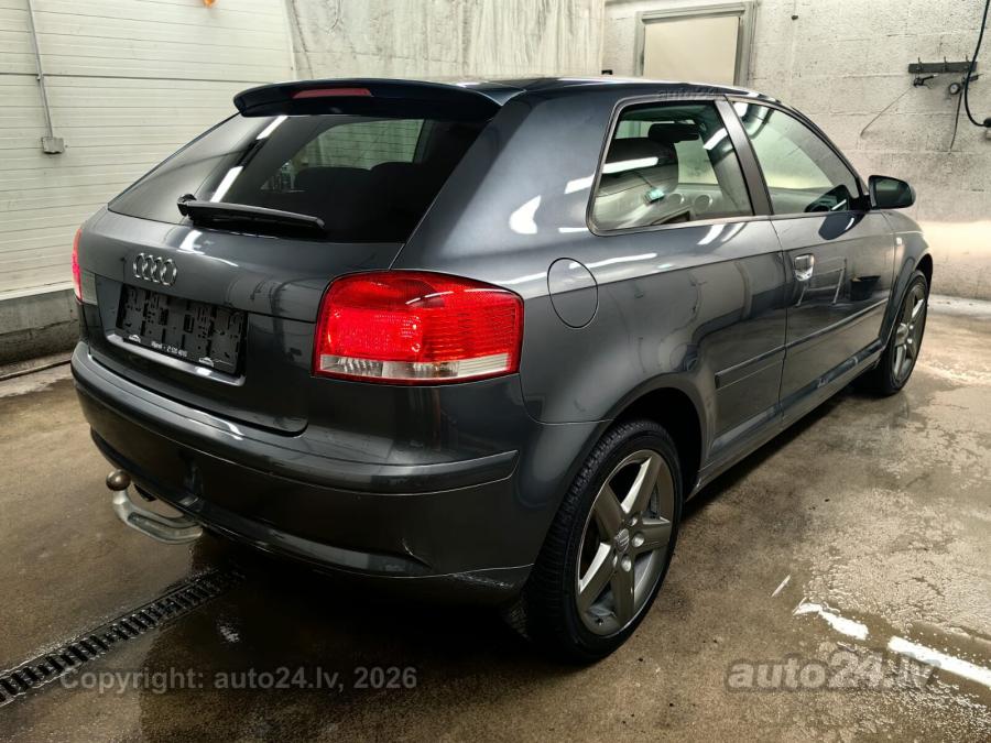 Grey Audi A3 2004 in Viljandi, with an engine capacity of 1.60 L and mileage of 139 thousand km for 4190 €, photo 18 on AUTOMOTO.COM.LV