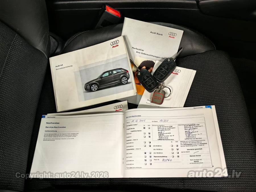 Grey Audi A3 2004 in Viljandi, with an engine capacity of 1.60 L and mileage of 139 thousand km for 4190 €, photo 22 on AUTOMOTO.COM.LV