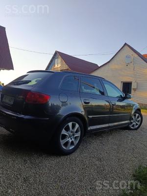 Grey Audi A3 2004 in Riga, with an engine capacity of 2.00 L and mileage of 420 thousand km for 1350 €, photo 5 on AUTOMOTO.COM.LV