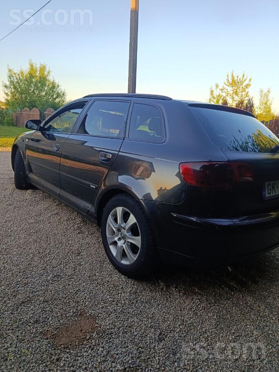 Grey Audi A3 2004 in Riga, with an engine capacity of 2.00 L and mileage of 420 thousand km for 1350 €, photo 6 on AUTOMOTO.COM.LV