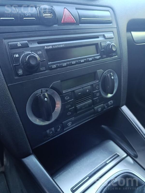 Pelēks Audi A3 2004 Rīga, ar dzinēja tilpumu 2.00 L un nobraukumu 420 tūkst. km par 1350 €, foto 7 vietnē AUTOMOTO.COM.LV