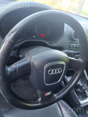 Grey Audi A3 2004 in Riga, with an engine capacity of 2.00 L and mileage of 420 thousand km for 1350 €, photo 9 on AUTOMOTO.COM.LV