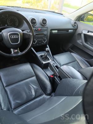 Grey Audi A3 2004 in Riga, with an engine capacity of 2.00 L and mileage of 420 thousand km for 1350 €, photo 11 on AUTOMOTO.COM.LV