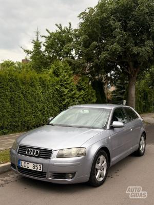 Grey Audi A3 2004 in Vilnius, with an engine capacity of 2.00 L and mileage of 280 thousand km for 1750 €, photo 4 on AUTOMOTO.COM.LV
