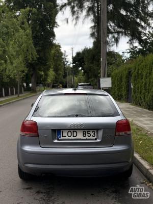 Grey Audi A3 2004 in Vilnius, with an engine capacity of 2.00 L and mileage of 280 thousand km for 1750 €, photo 6 on AUTOMOTO.COM.LV