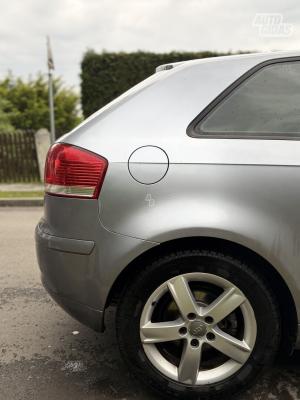 Grey Audi A3 2004 in Vilnius, with an engine capacity of 2.00 L and mileage of 280 thousand km for 1750 €, photo 10 on AUTOMOTO.COM.LV