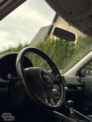 Grey Audi A3 2004 in Vilnius, with an engine capacity of 2.00 L and mileage of 280 thousand km for 1750 €, photo 19 on AUTOMOTO.COM.LV