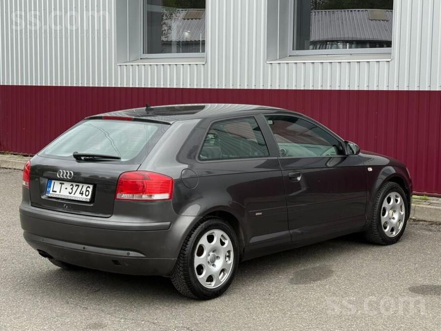 Grey Audi A3 2004 in Riga, with an engine capacity of 2.00 L and mileage of 0 thousand km for 1990 €, photo 5 on AUTOMOTO.COM.LV
