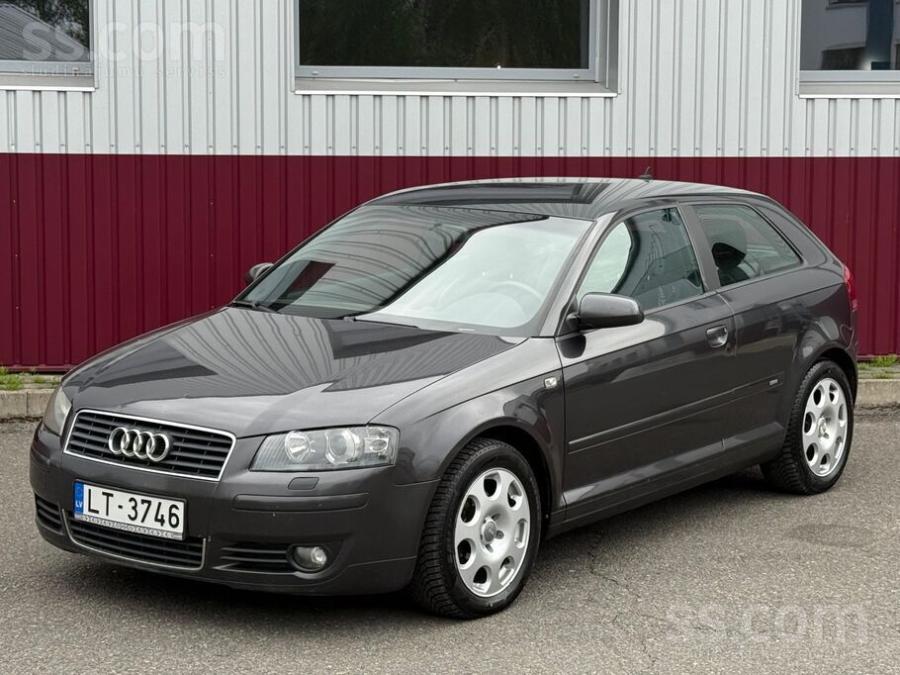 Grey Audi A3 2004 in Riga, with an engine capacity of 2.00 L and mileage of 0 thousand km for 1990 €, photo 8 on AUTOMOTO.COM.LV