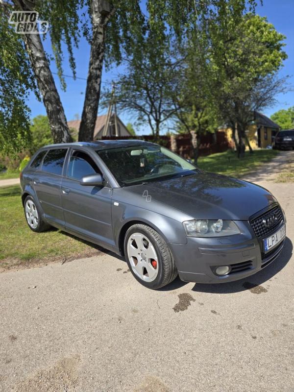 Pelēks Audi A3 2004 Plungė, ar dzinēja tilpumu 2.00 L un nobraukumu 404 tūkst. km par 1850 €, foto 3 vietnē AUTOMOTO.COM.LV
