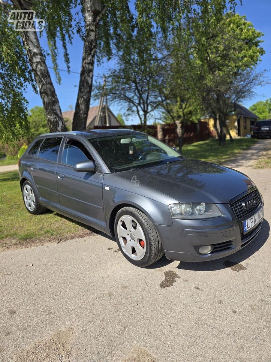 Pelēks Audi A3 2004 Plungė, ar dzinēja tilpumu 2.00 L un nobraukumu 404 tūkst. km par 1850 €, foto 4 vietnē AUTOMOTO.COM.LV