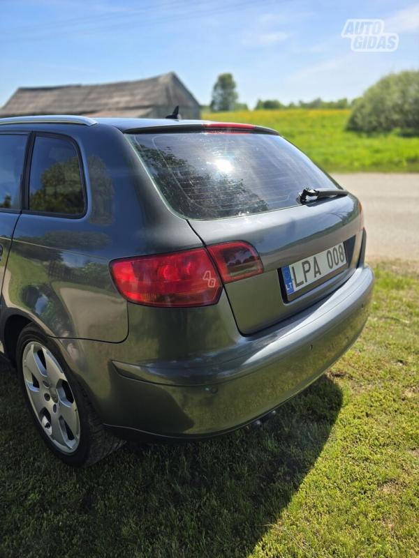 Pelēks Audi A3 2004 Plungė, ar dzinēja tilpumu 2.00 L un nobraukumu 404 tūkst. km par 1850 €, foto 6 vietnē AUTOMOTO.COM.LV