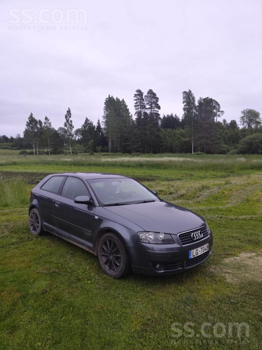 Grey Audi A3 2004 in Madona, with an engine capacity of 2.00 L and mileage of 327 thousand km for 2000 €, photo 6 on AUTOMOTO.COM.LV